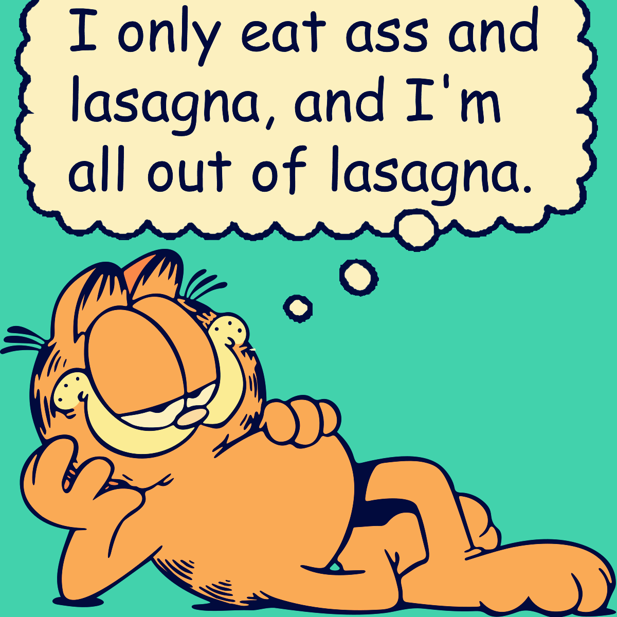 Jon wheres the lasagna | Scrolller