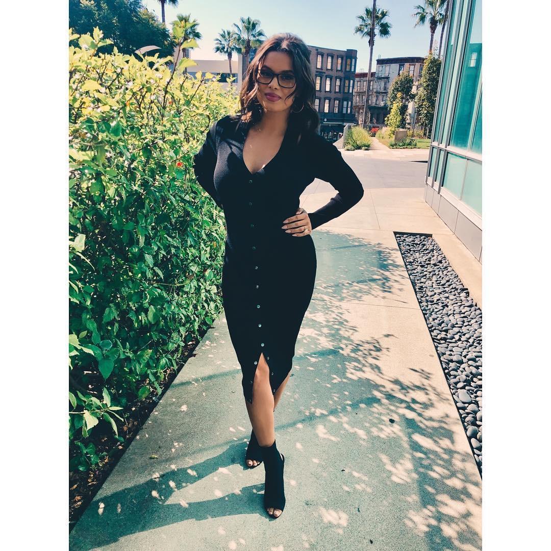 Joy Taylor Black Dress 4 | Scrolller