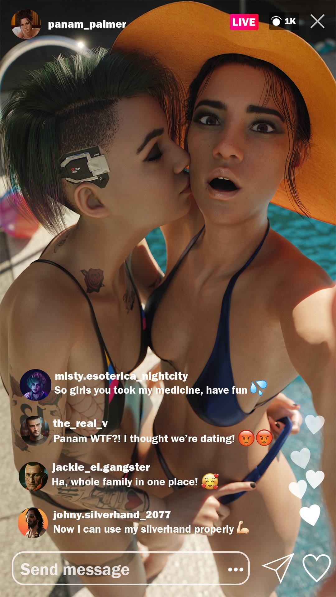 Judy and Panam on Instagram (Unknown) [Cyberpunk 2077] | Scrolller