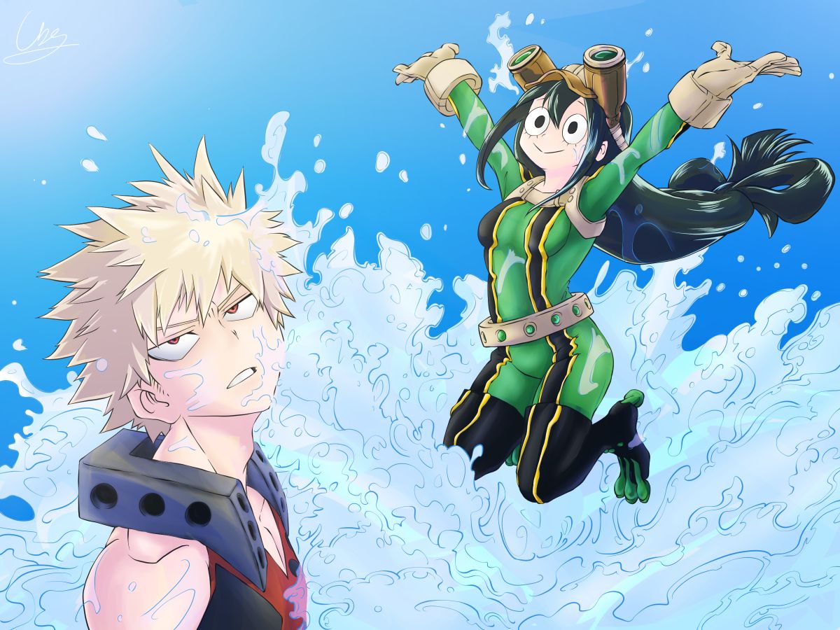 Jumping for joy and annoying Bakugo | Scrolller