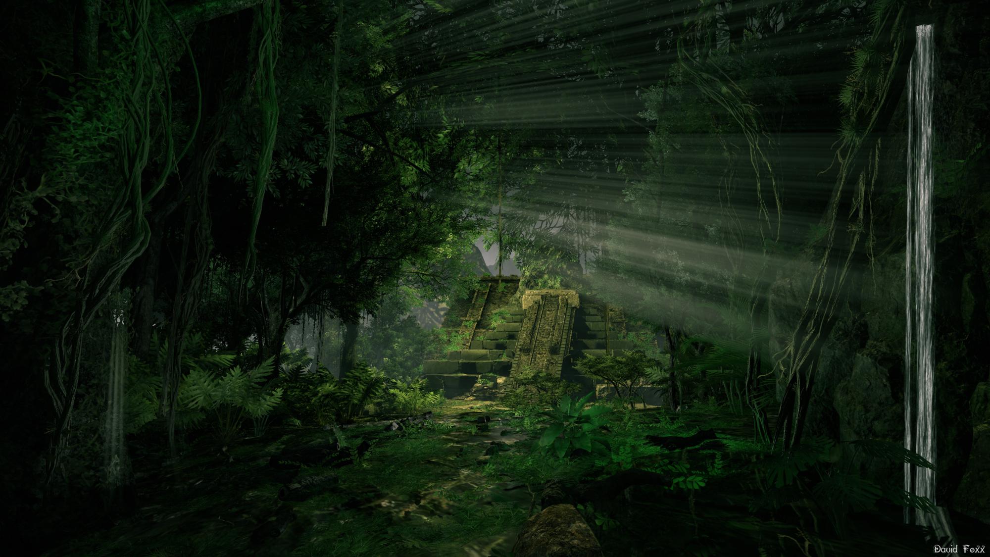 Jungle jumble temple (by me) | Scrolller