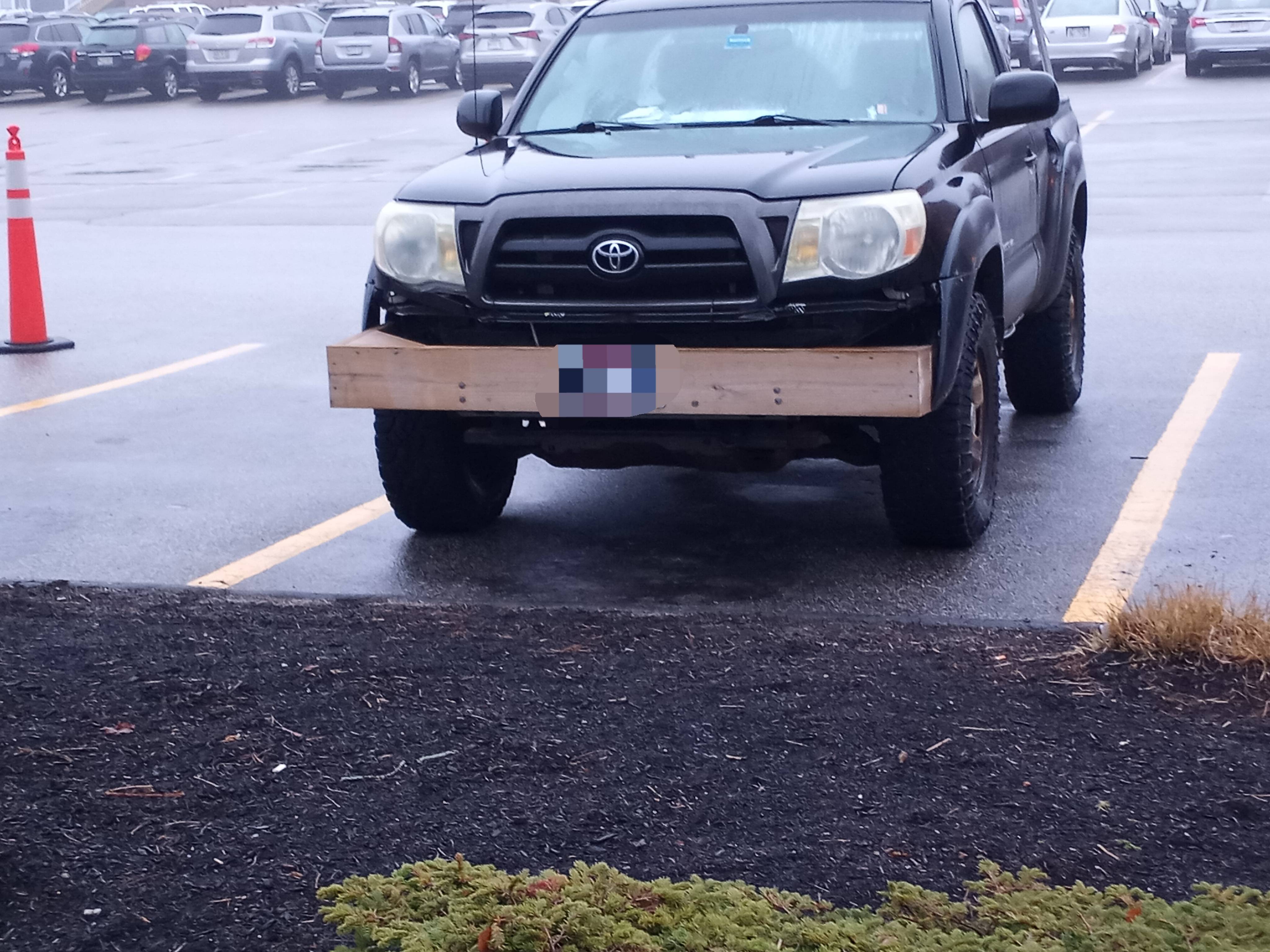 Just a custom bumper spotted in Maine | Scrolller