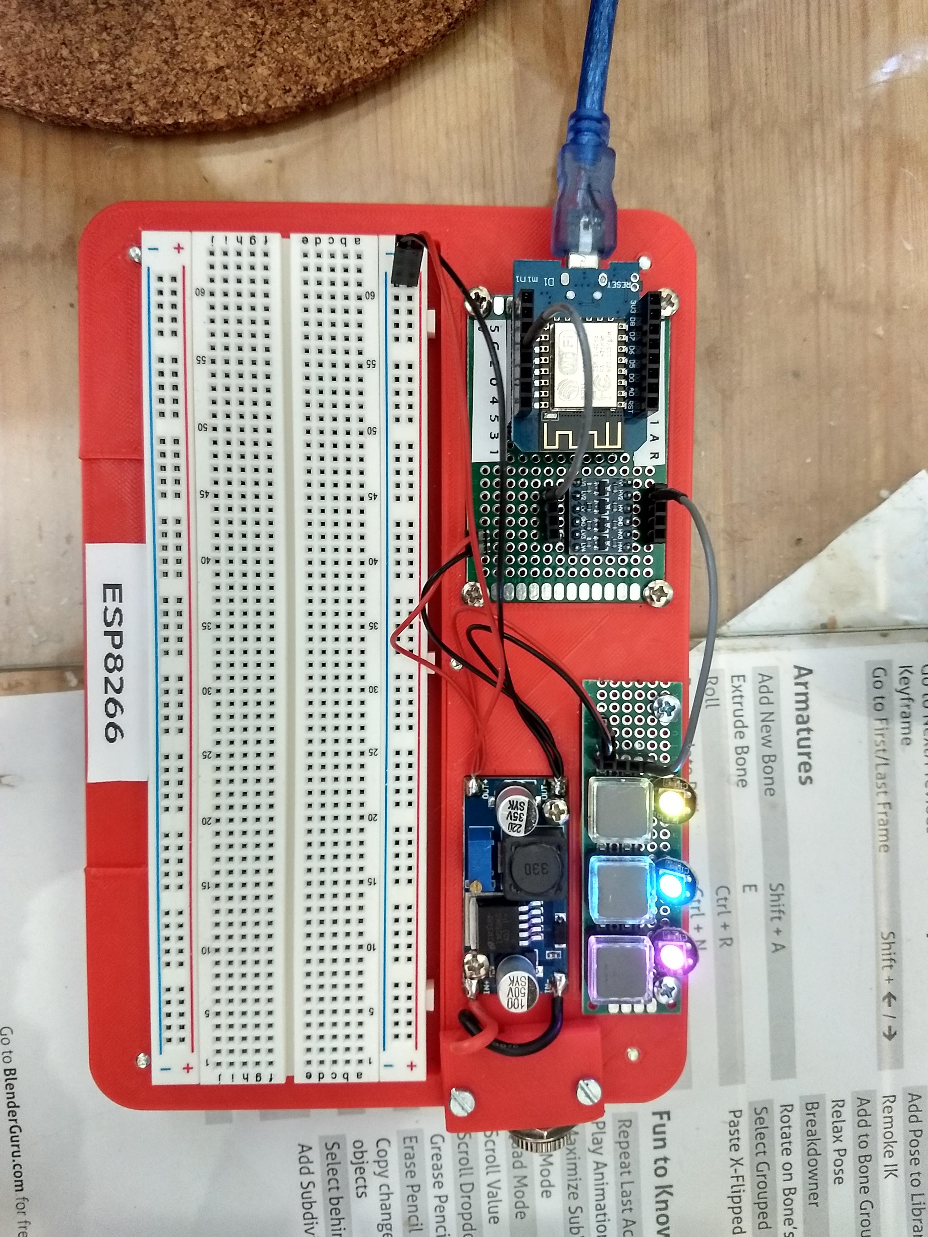 Just a little ESP8266 experimentation board | Scrolller
