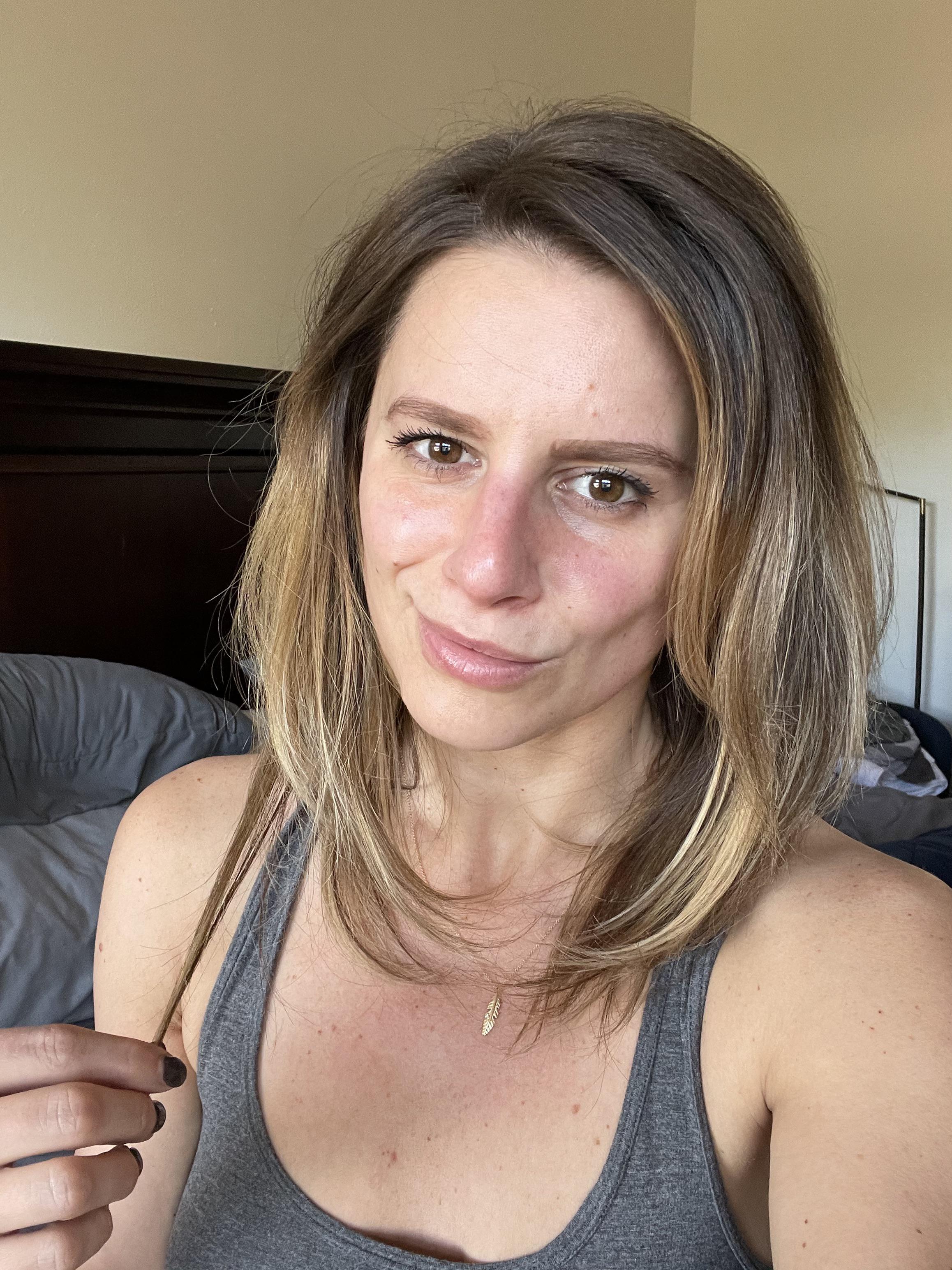 Just a little mascara and some bed head [35f] | Scrolller
