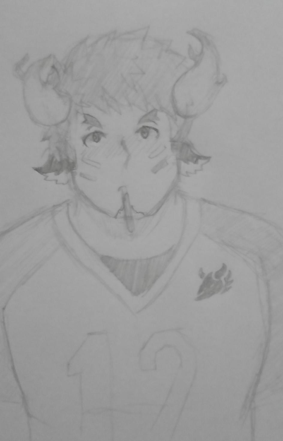 Just a quick lil' sketch og Wakan Tanka ahahahahahah I'm really proud if it :) | Scrolller