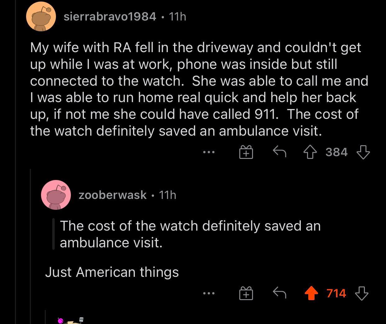 “Just American things.” | Scrolller