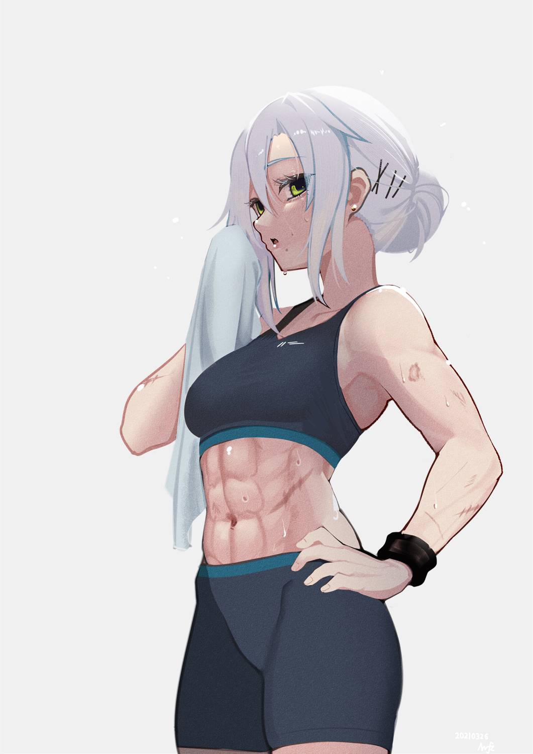 Just Finished Her Workout (Warashi) | Scrolller