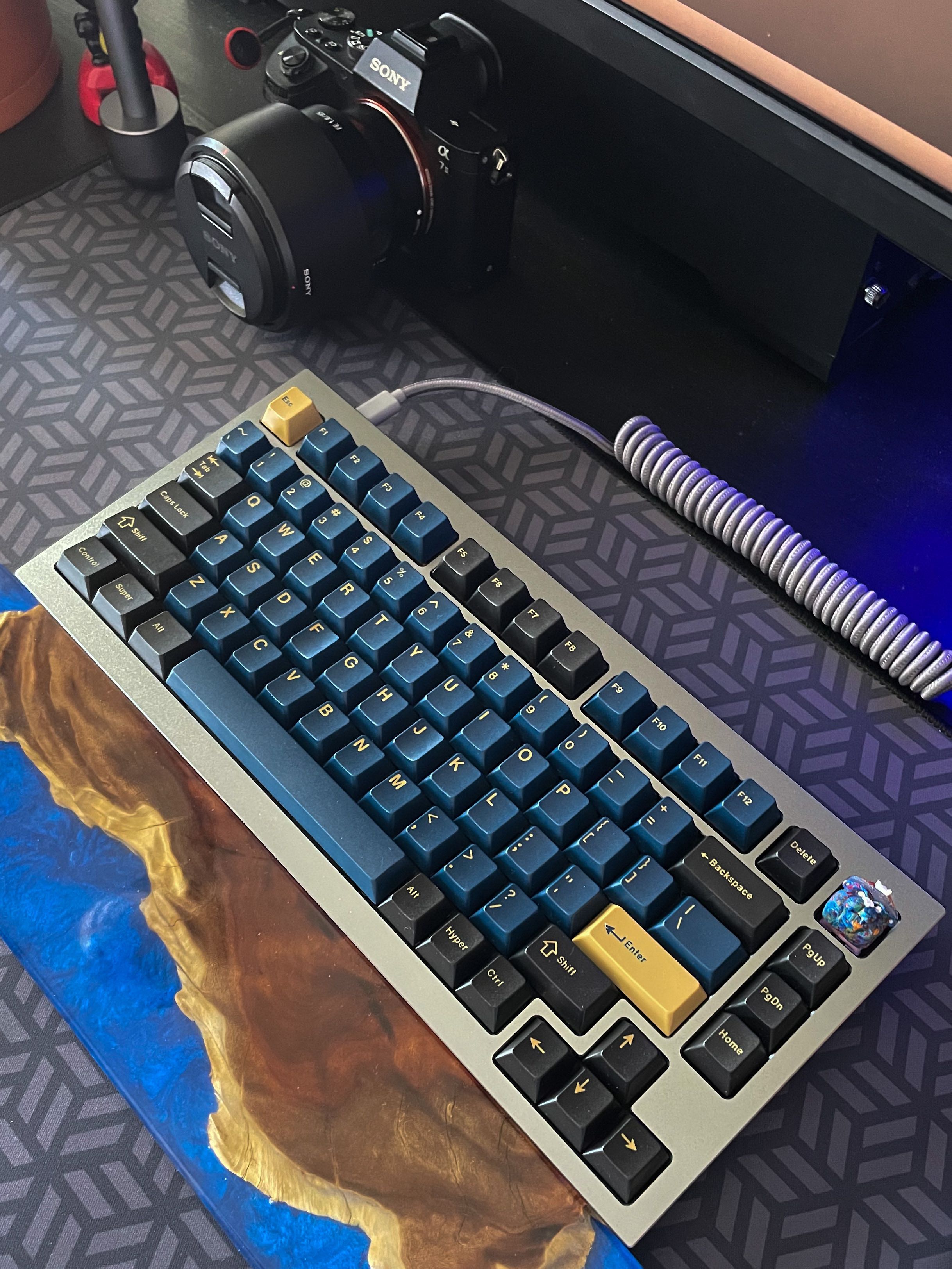 Just finished modding my keychron q1 | Scrolller