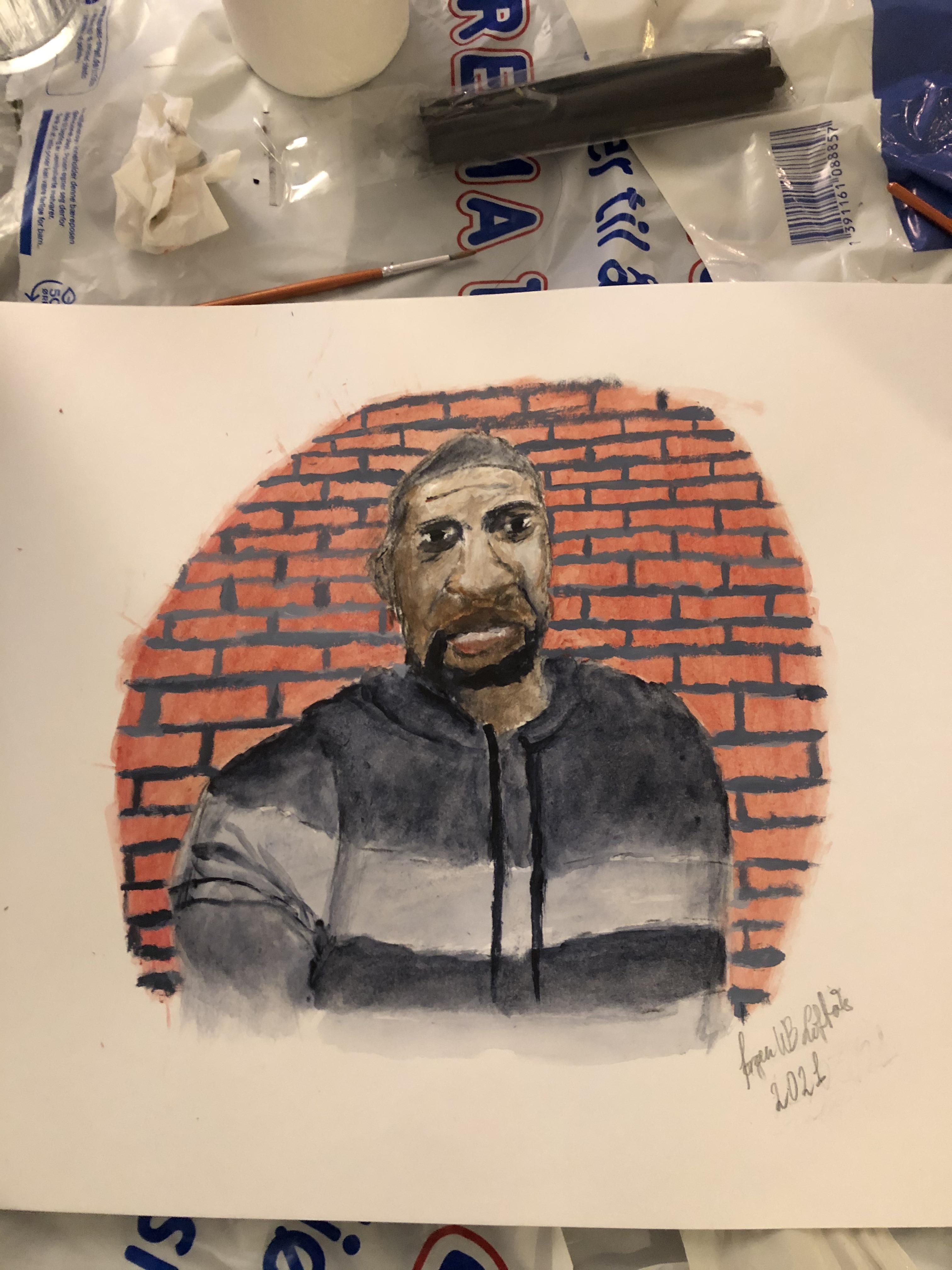 Just finished my first ever portrait | Scrolller