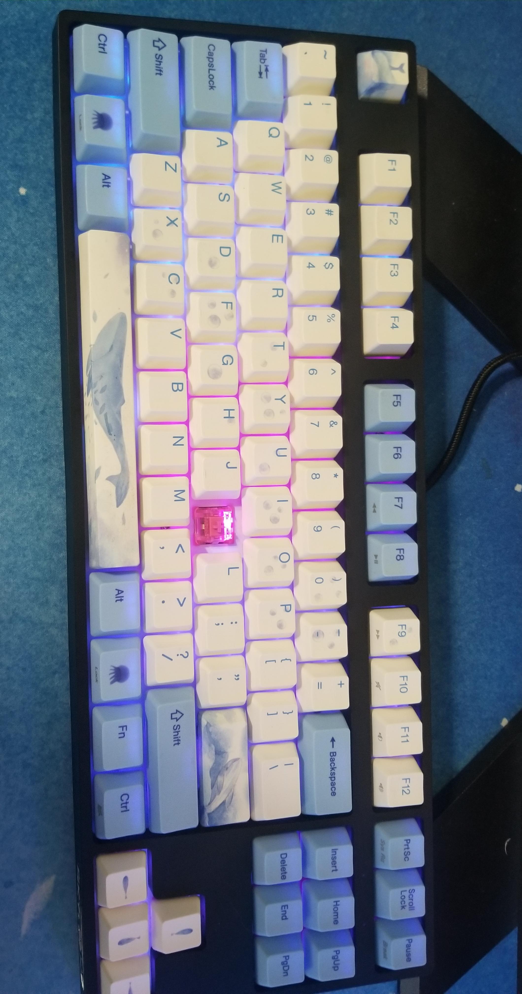 just finished my first keyboard build | Scrolller