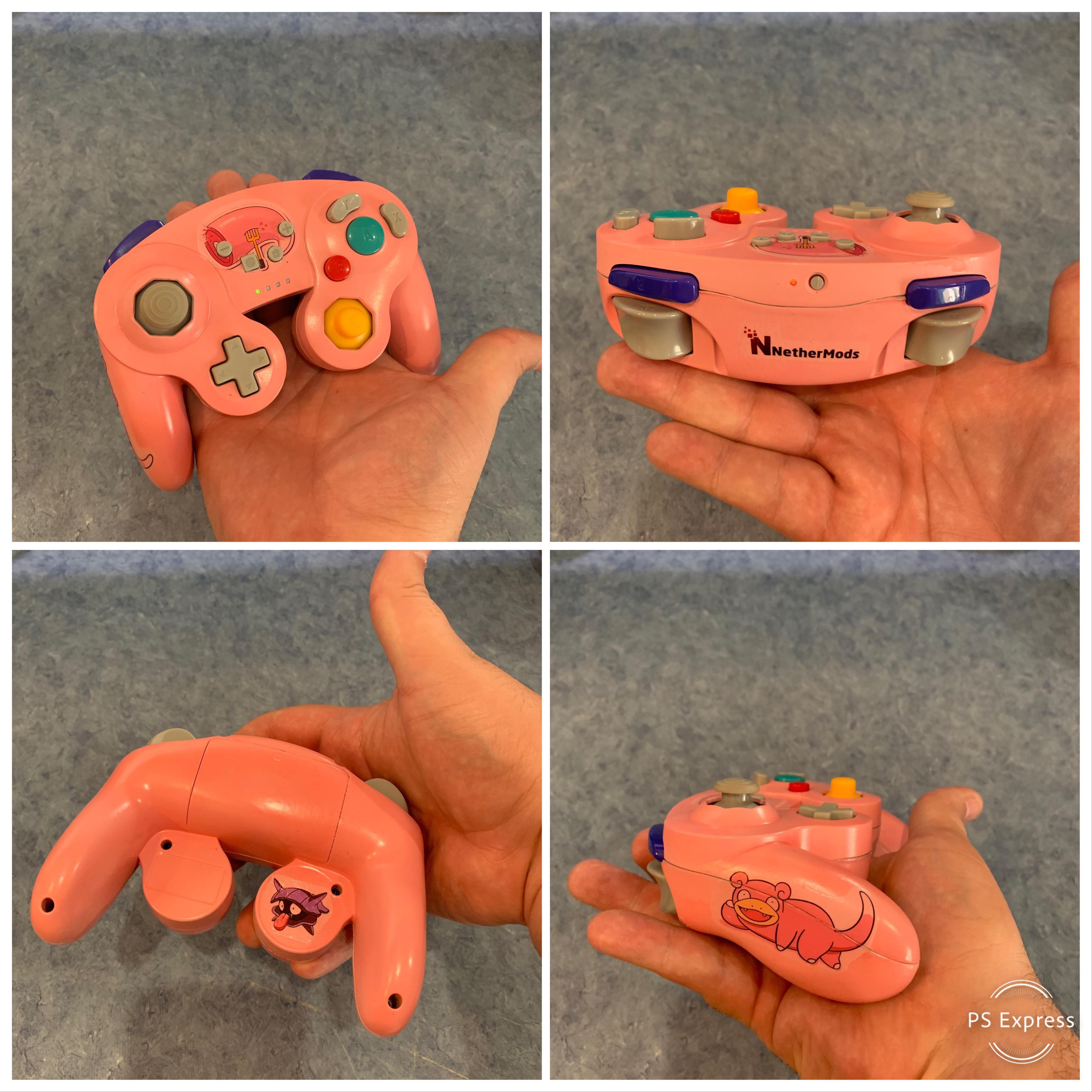 Just finished this slowpoke themed controller. | Scrolller