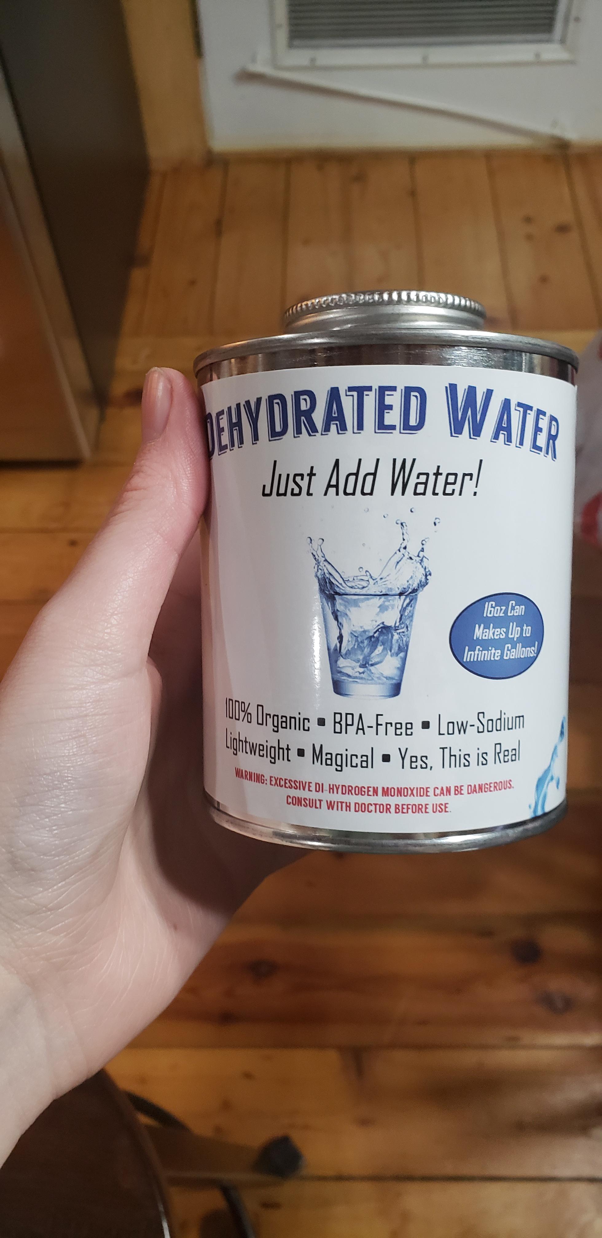 Just got an infinite source of hydration. | Scrolller