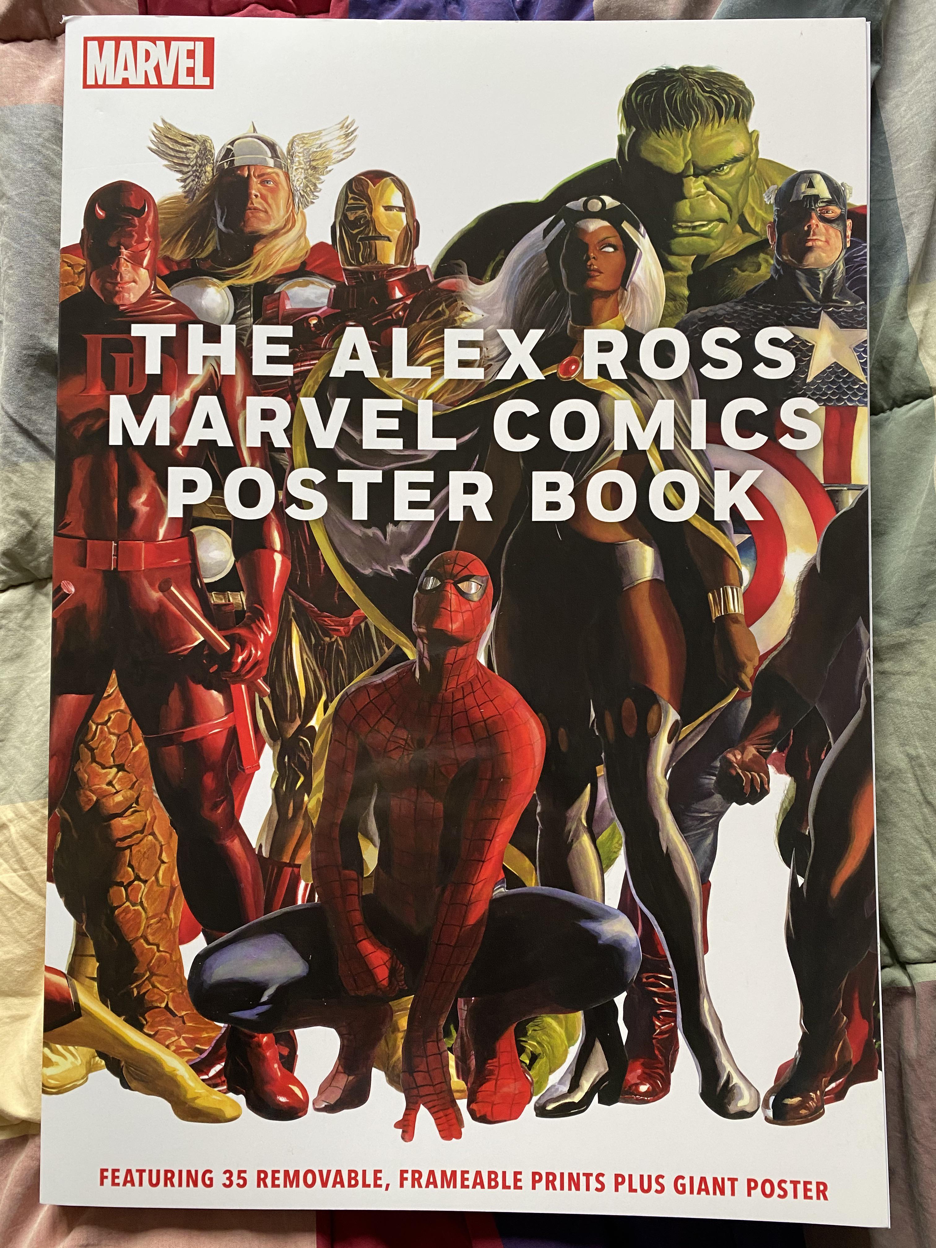 Just Got The Alex Ross Marvel Poster Book!!! | Scrolller
