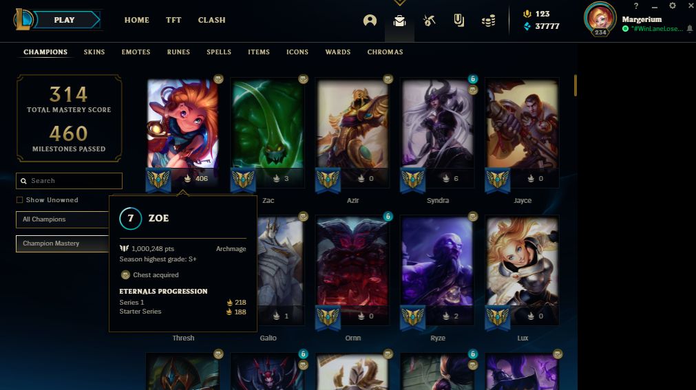 Just joined the 1 mil points club