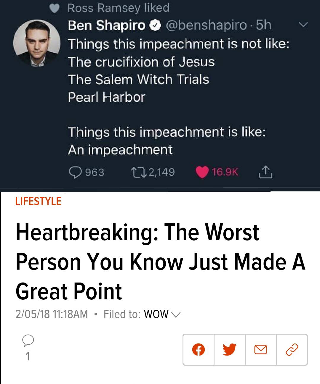 Just like a broken clock | Scrolller