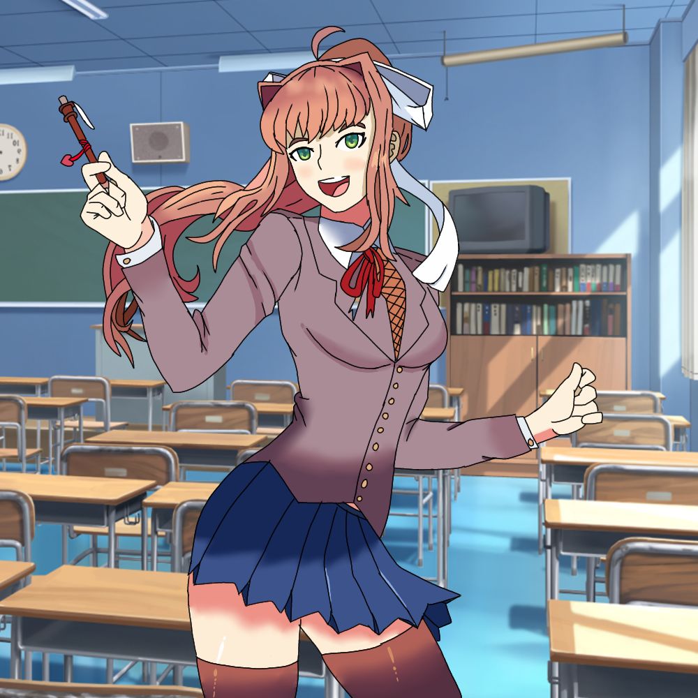 Just Monika Scrolller