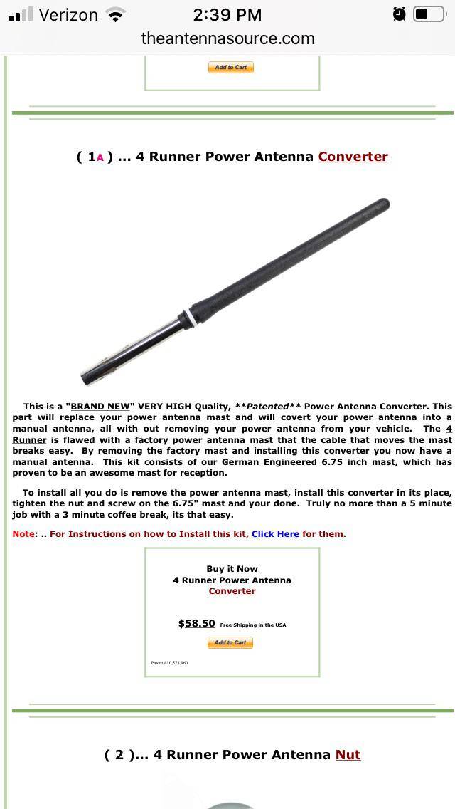 Just ordered this from Antenna Source.. Anyone tried one of these before? My finally started ...