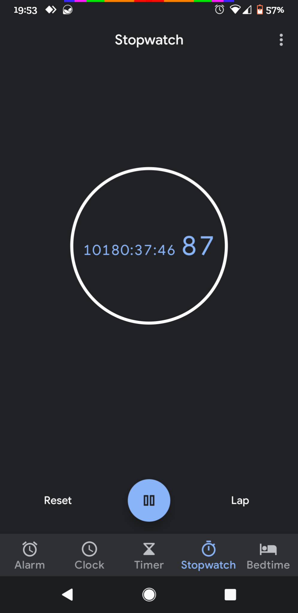 Just realized my stopwatch has been going and recently passed 10k hours. | Scrolller