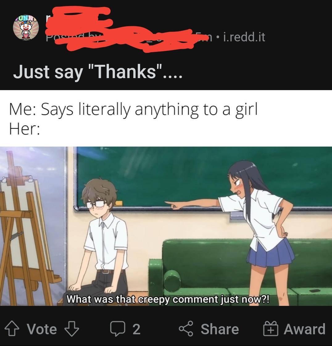 "Just say Thanks" | Scrolller