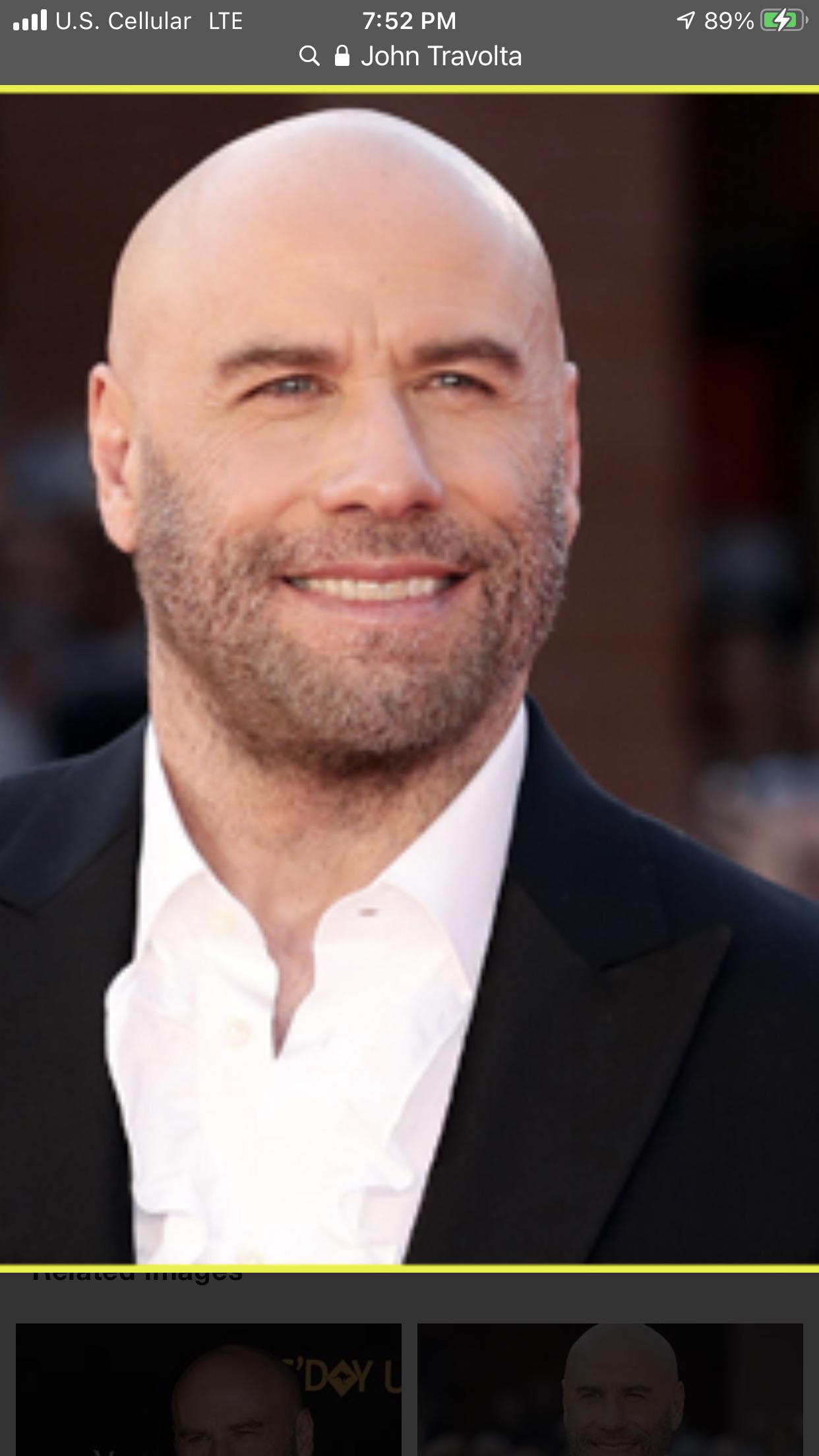 Just seen his pic of Travolta, Is he the evil Picard? | Scrolller