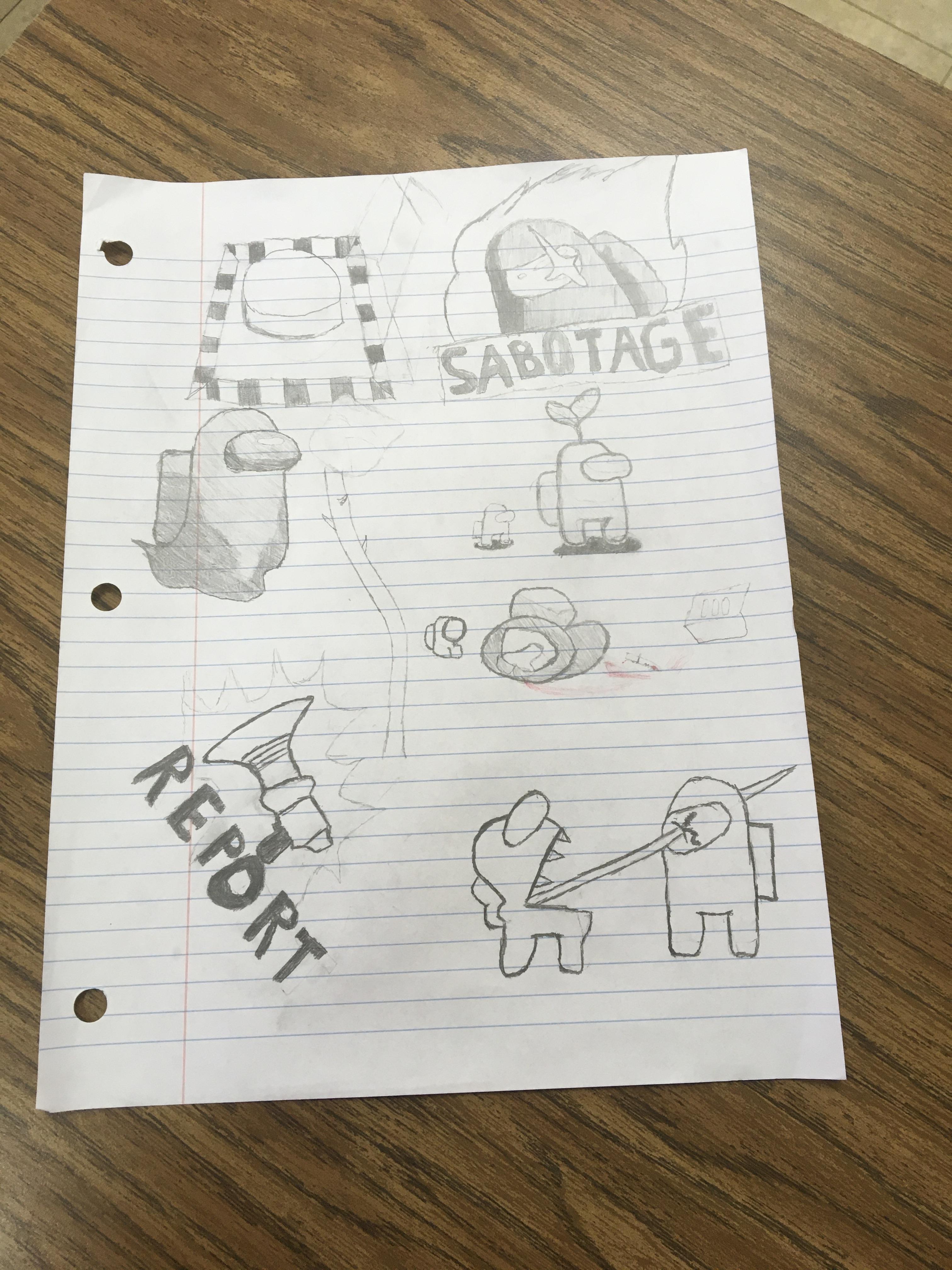 Just some doodles... I’m sad because this ids the best I’ve ever drawn | Scrolller