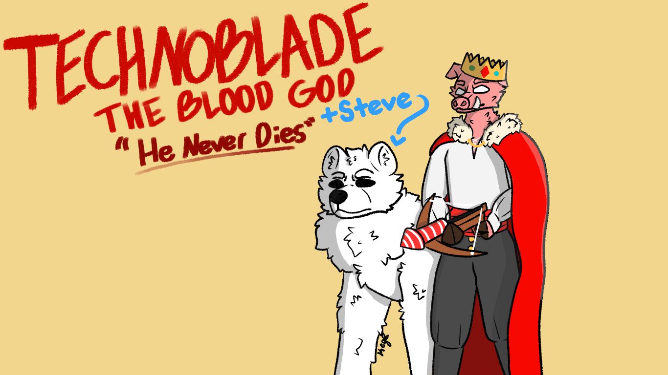 Just some Techno and Steve fanart. Hope you guys like it! Made by me. | Scrolller