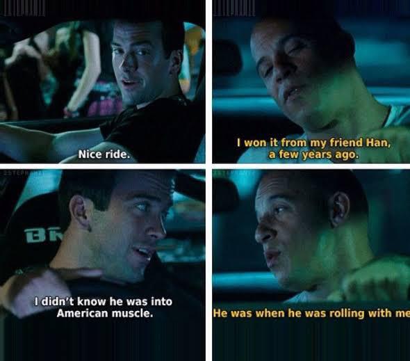 Just watched Tokyo Drift for the first time and... | Scrolller