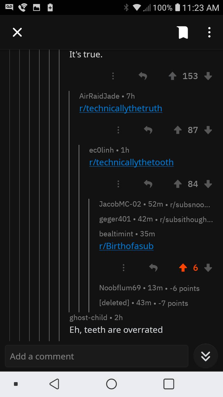 Just witnessed r/technicallythetooth | Scrolller