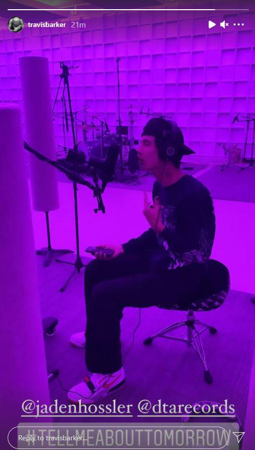 JXDN and Travis Barker and back in the studio! | Scrolller