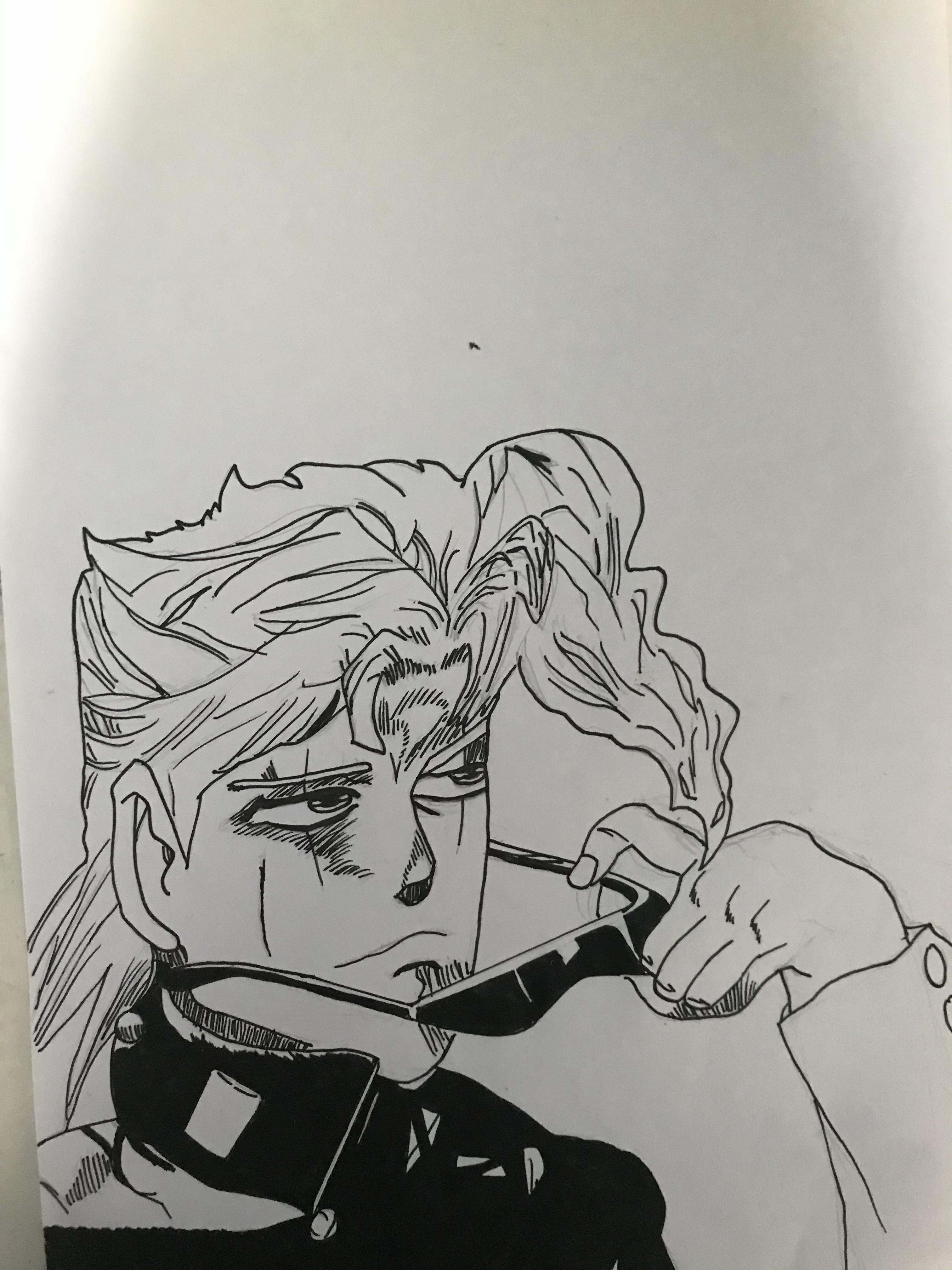 kakyoin chilling | Scrolller