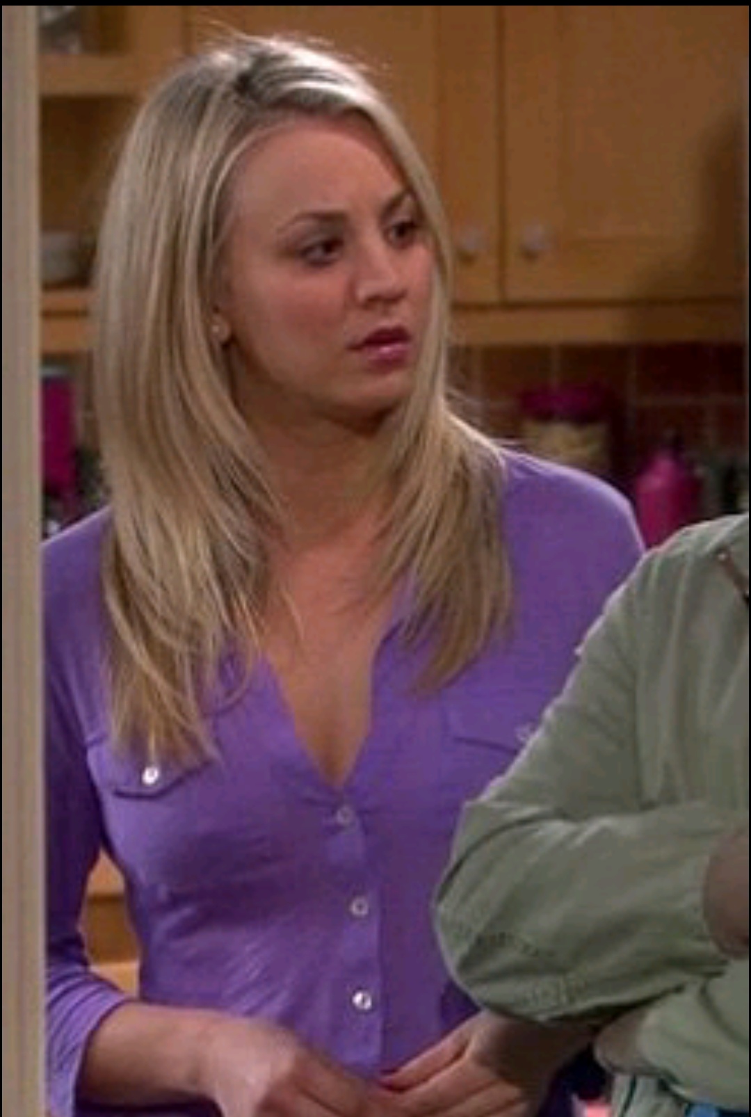 Kaley's tits itching to pop out | Scrolller