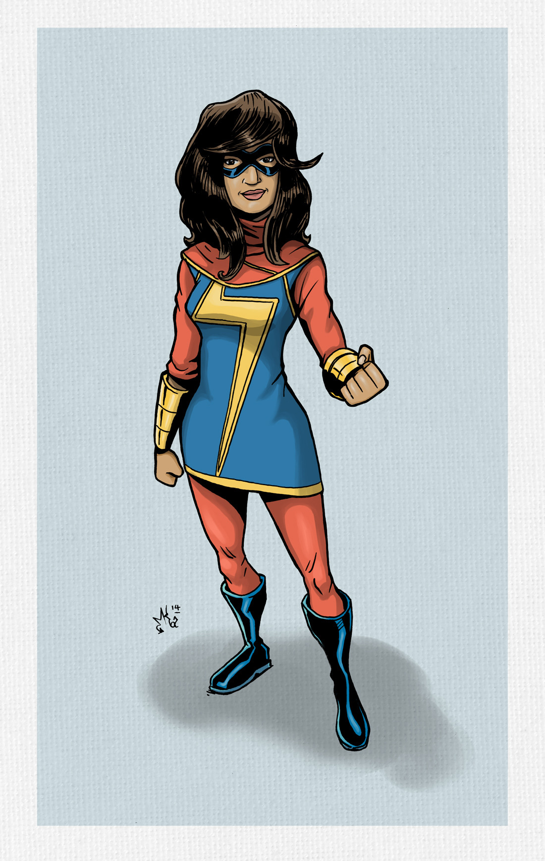 Kamala Khan by Marcus Kwame | Scrolller