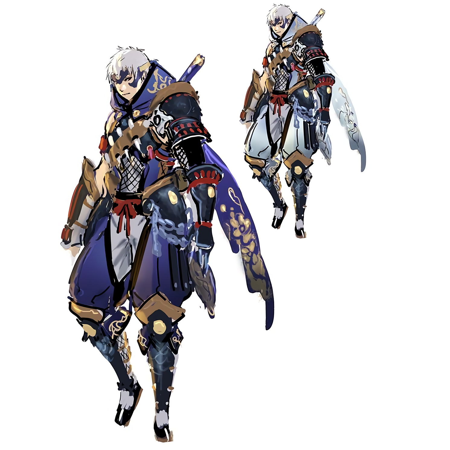 Kamura Armor [Official Concept Art] | Scrolller