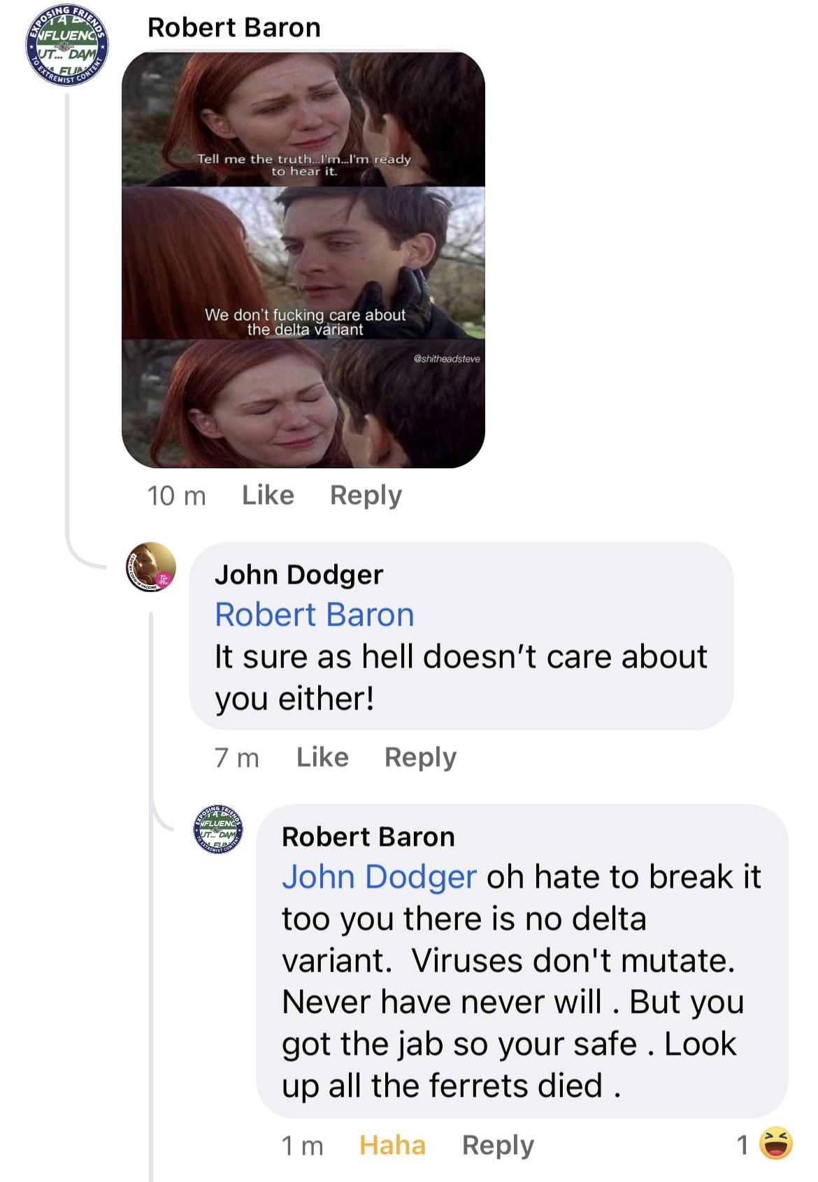 Karen refuses to believe in Delta variant | Scrolller