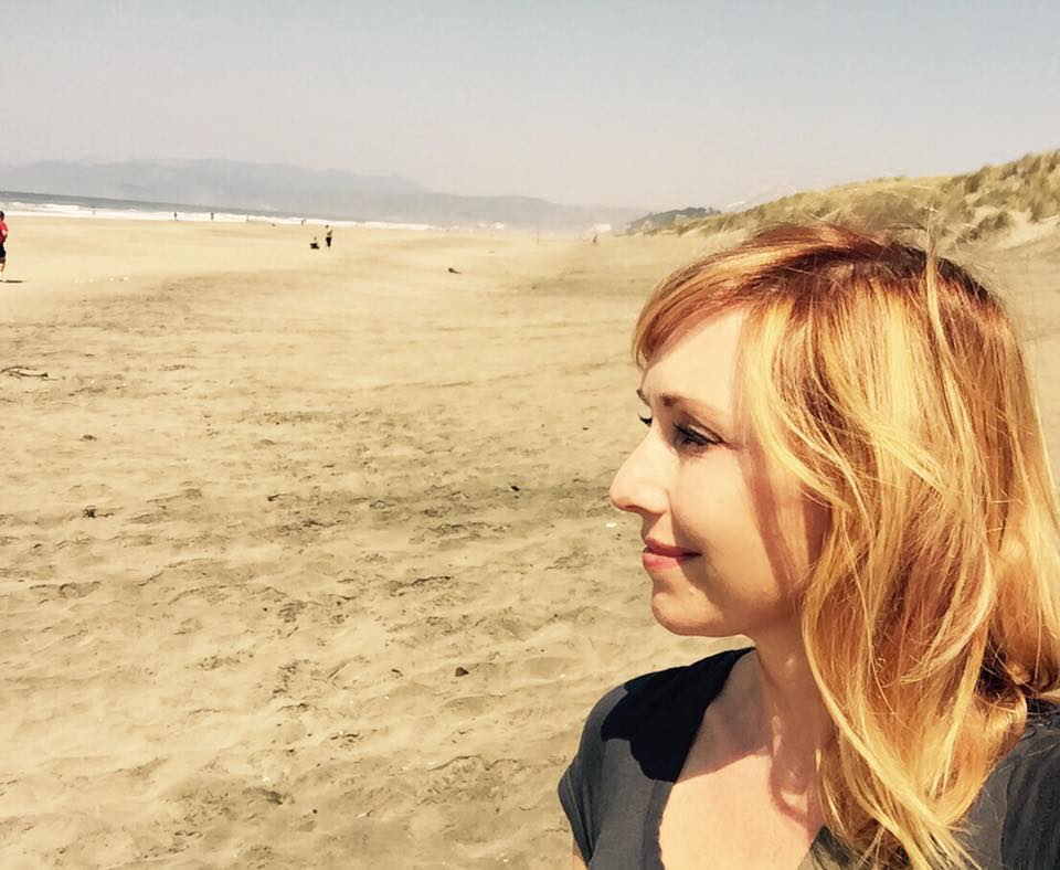 Kari on the beach in San Francisco | Scrolller