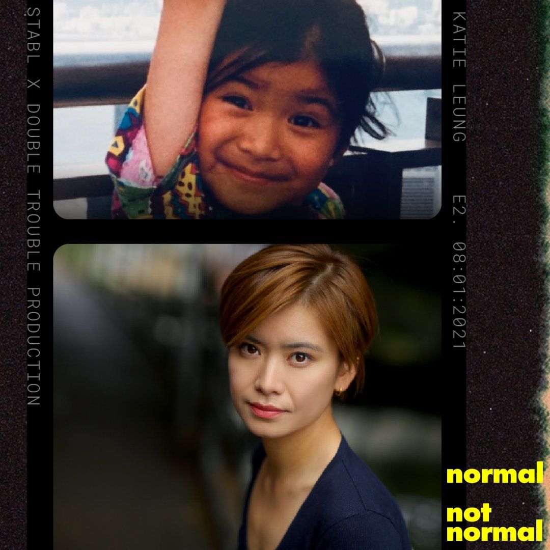 Katie Then & Now, from the Phelps Twins' "Normal Not Normal" podcast | Scrolller