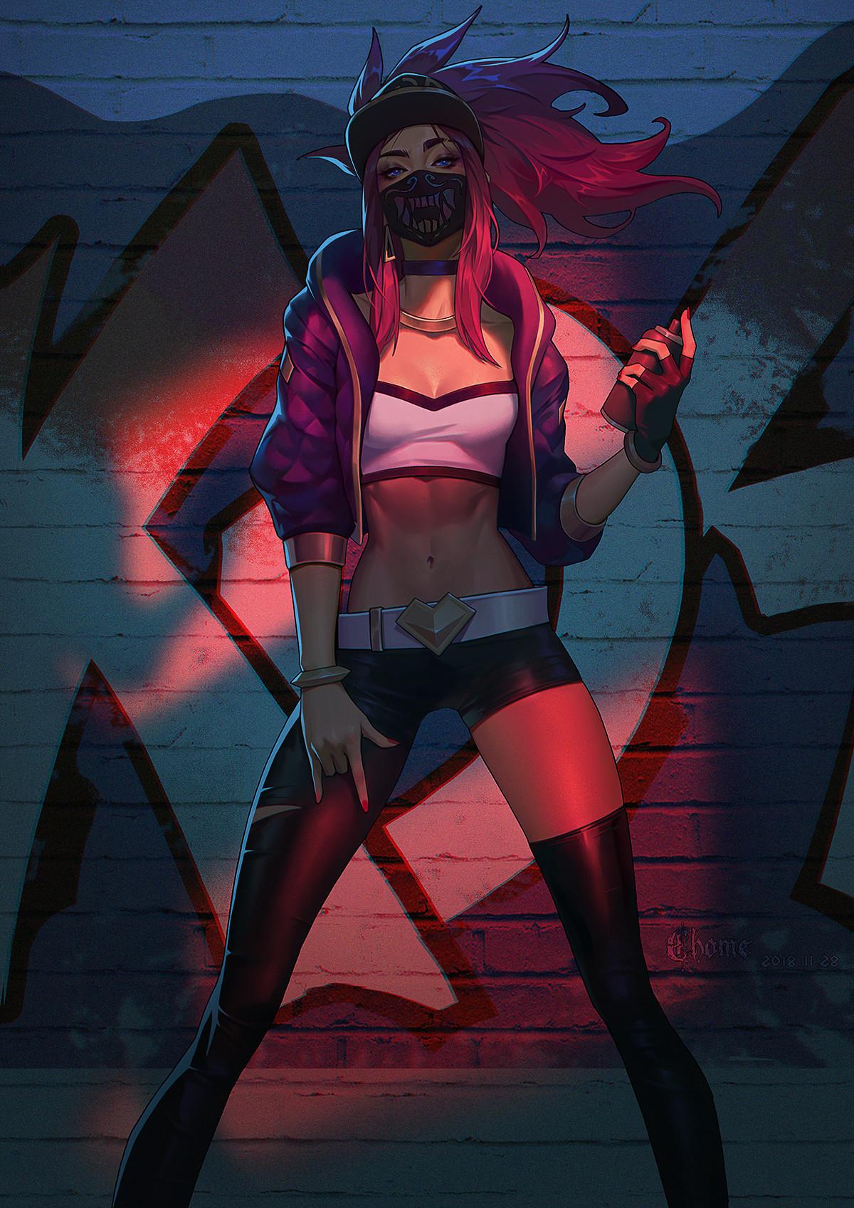KDA Akali with KDA tag | Scrolller