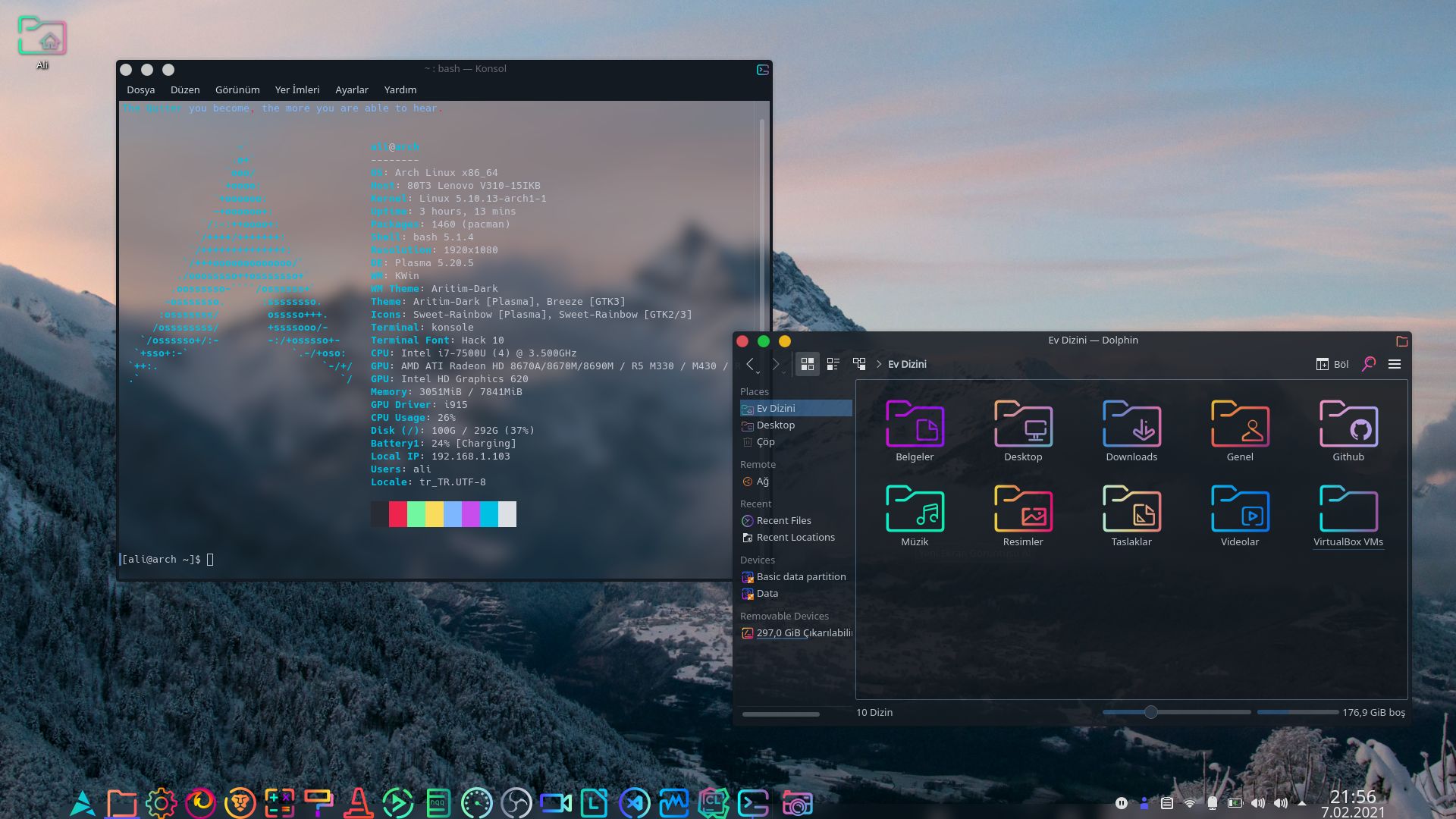 [KDE] My first KDE Rice | Scrolller
