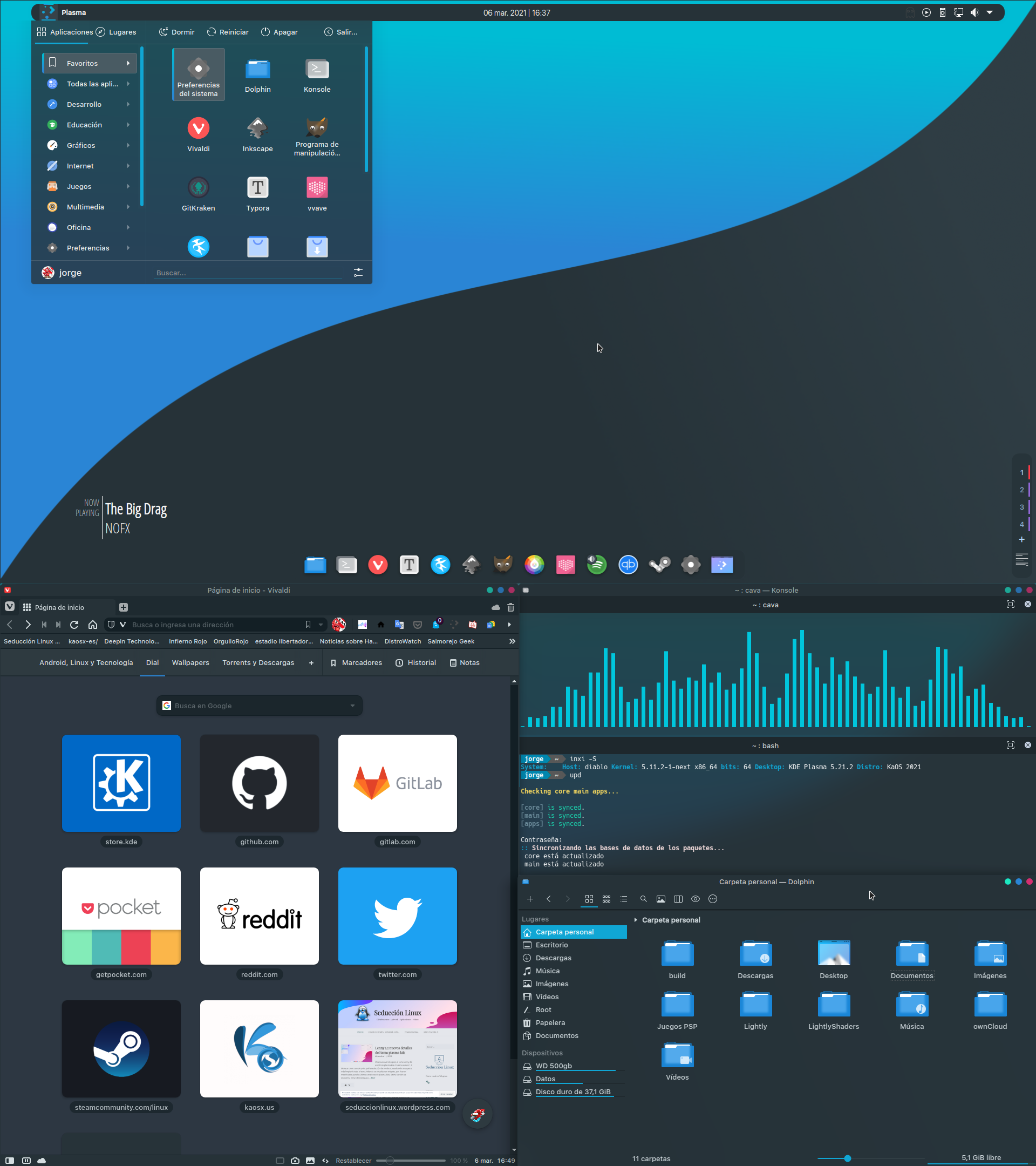 [KDE Plasma] Edna v2.4 | Scrolller