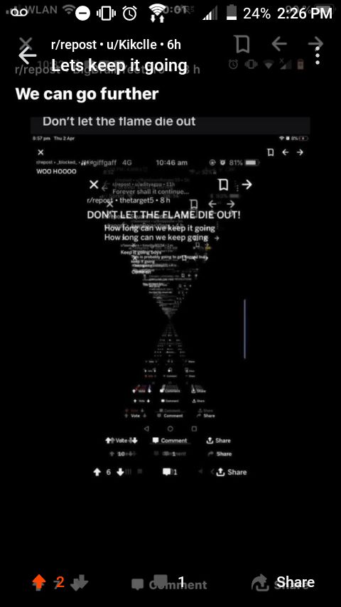 Keep going | Scrolller