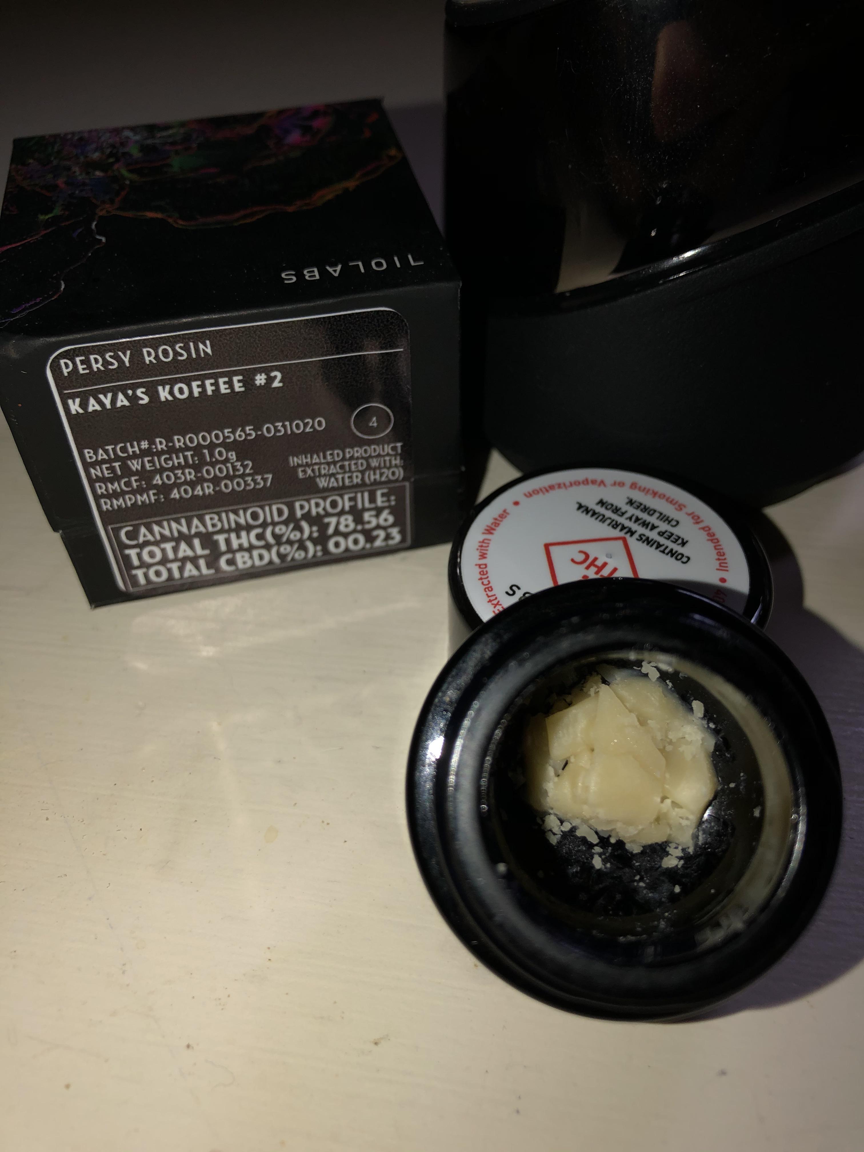 Keep the post train coming. Some Kaya’s Koffee #2 Persy Rosin ☕️ | Scrolller