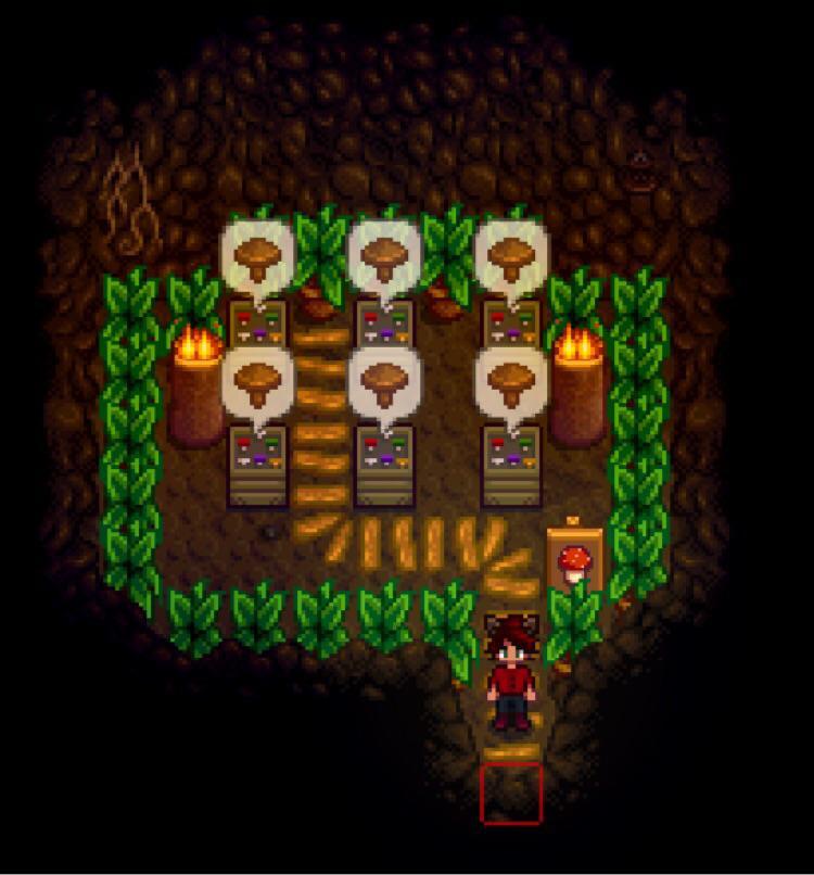 Keeping my lines clean with a very simple shroom cave :) | Scrolller