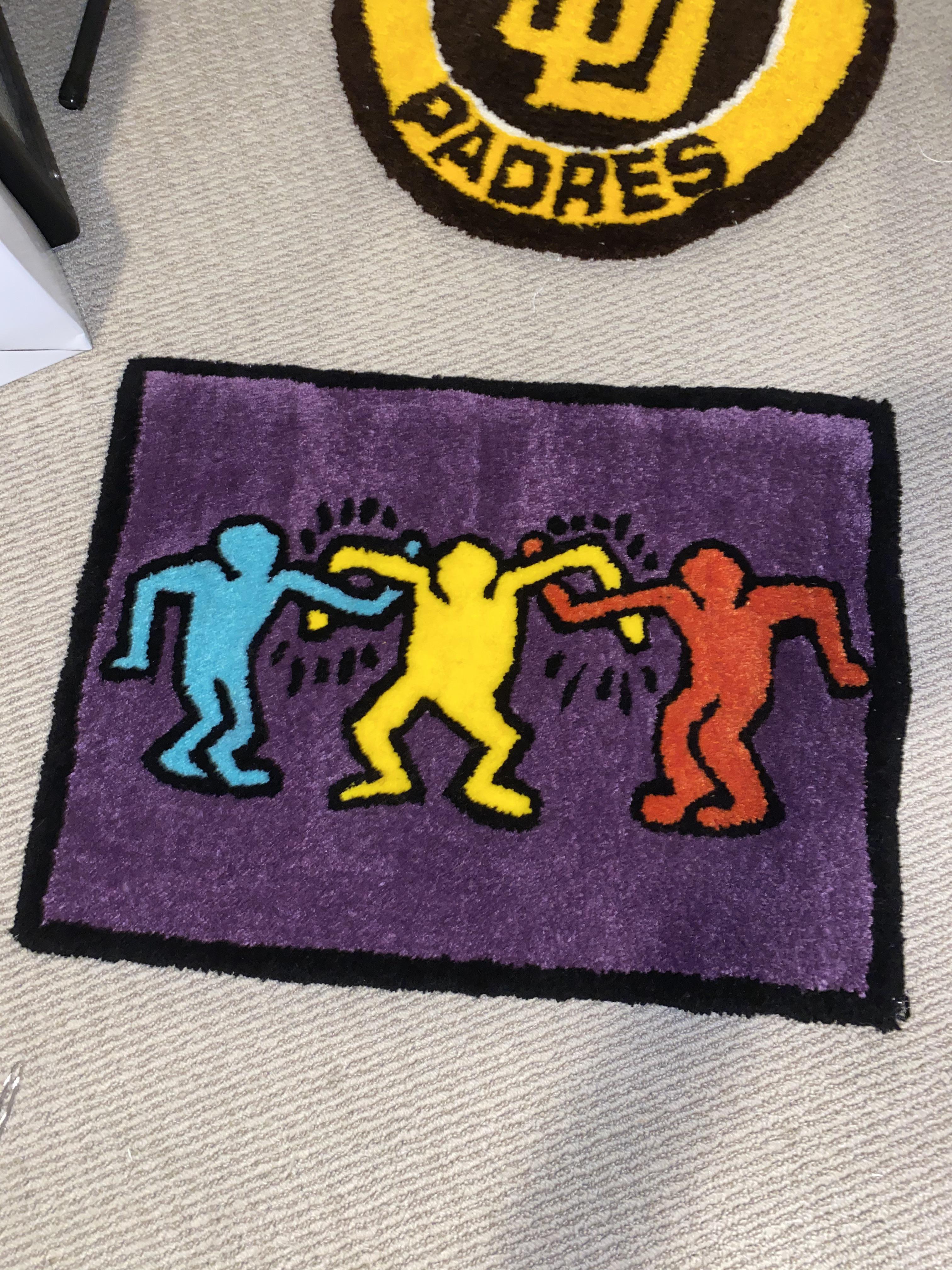 Keith Haring art making quite the comeback in the rug industry amirite? LOL | Scrolller