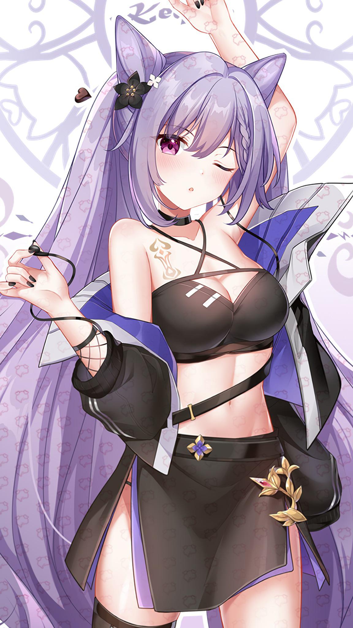 Keqing [Genshin Impact] (1152x2048) | Scrolller