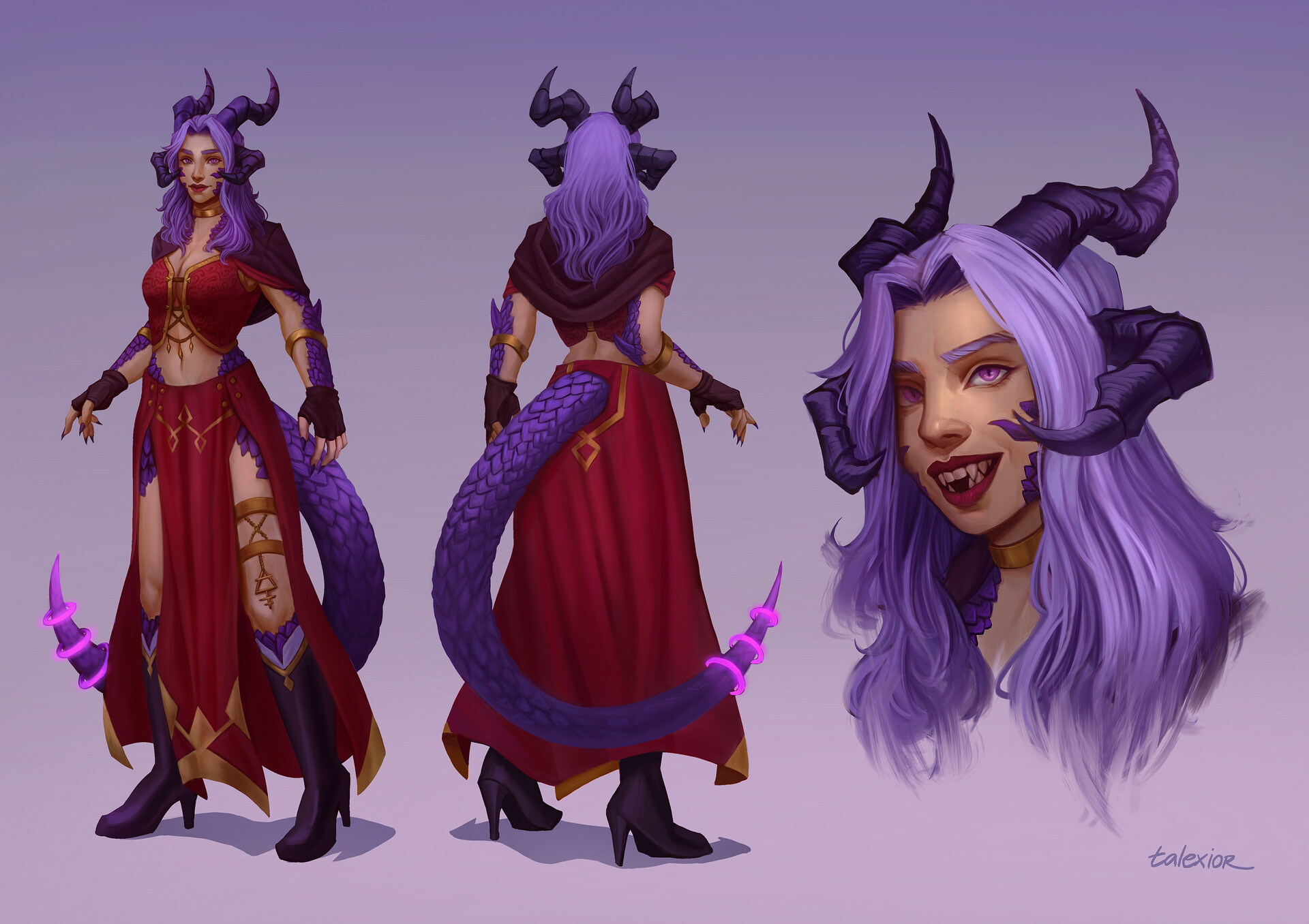 Kerian (Character Sheet) by Tiago Alexandre | Scrolller