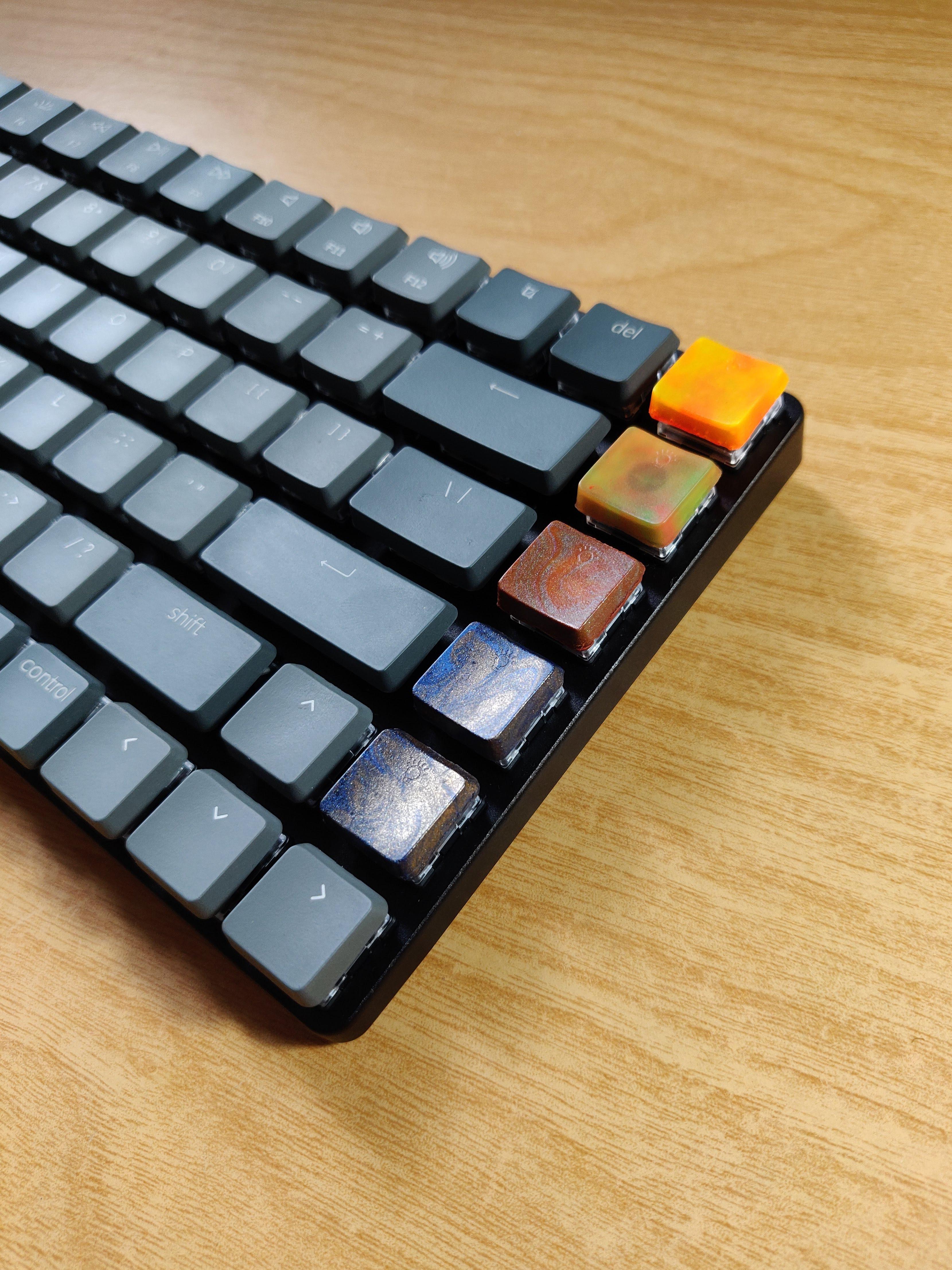 Keychron K3 custom resin keycaps! | Scrolller