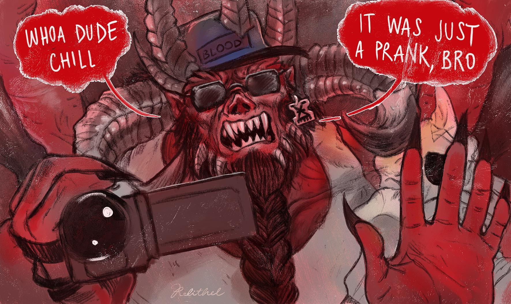 Khorne is a chill guy, Skarbrand, no need to worry | Scrolller