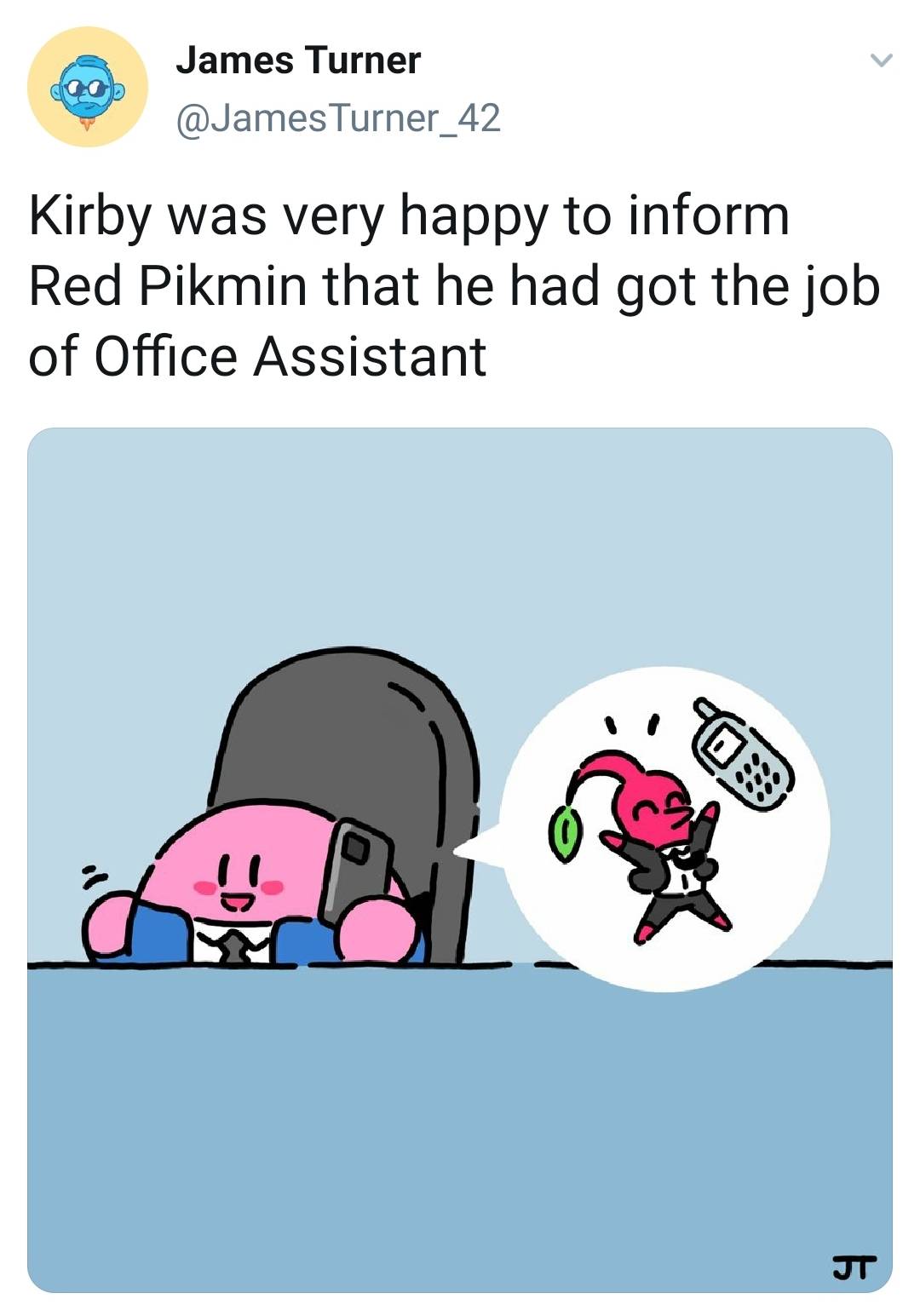 Kirby hired a new office assistant | Scrolller