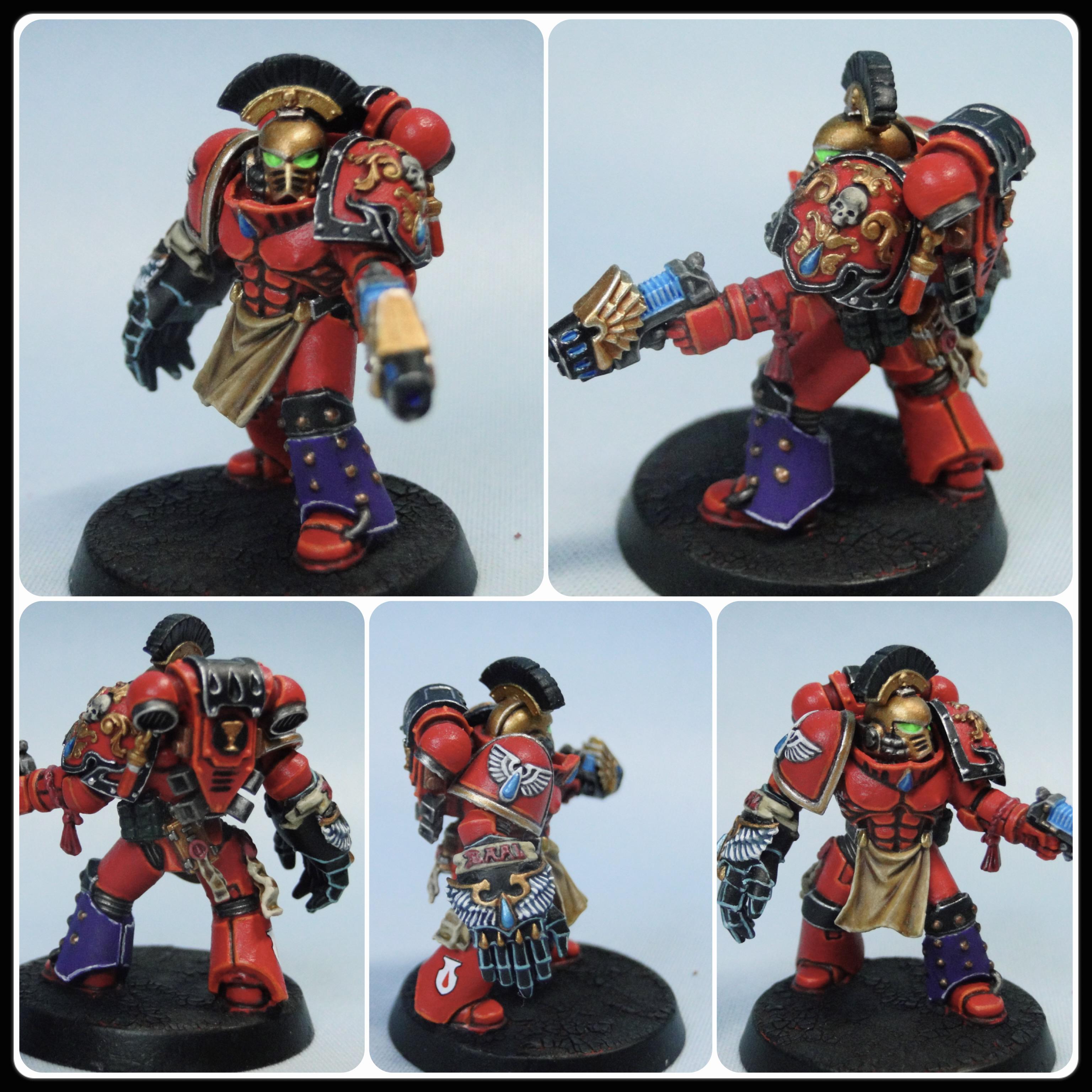 Kitbash Lieutenant I built a couple months ago. | Scrolller