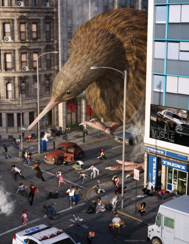 Kiwi Rampage - by Joe Pingleton | Scrolller